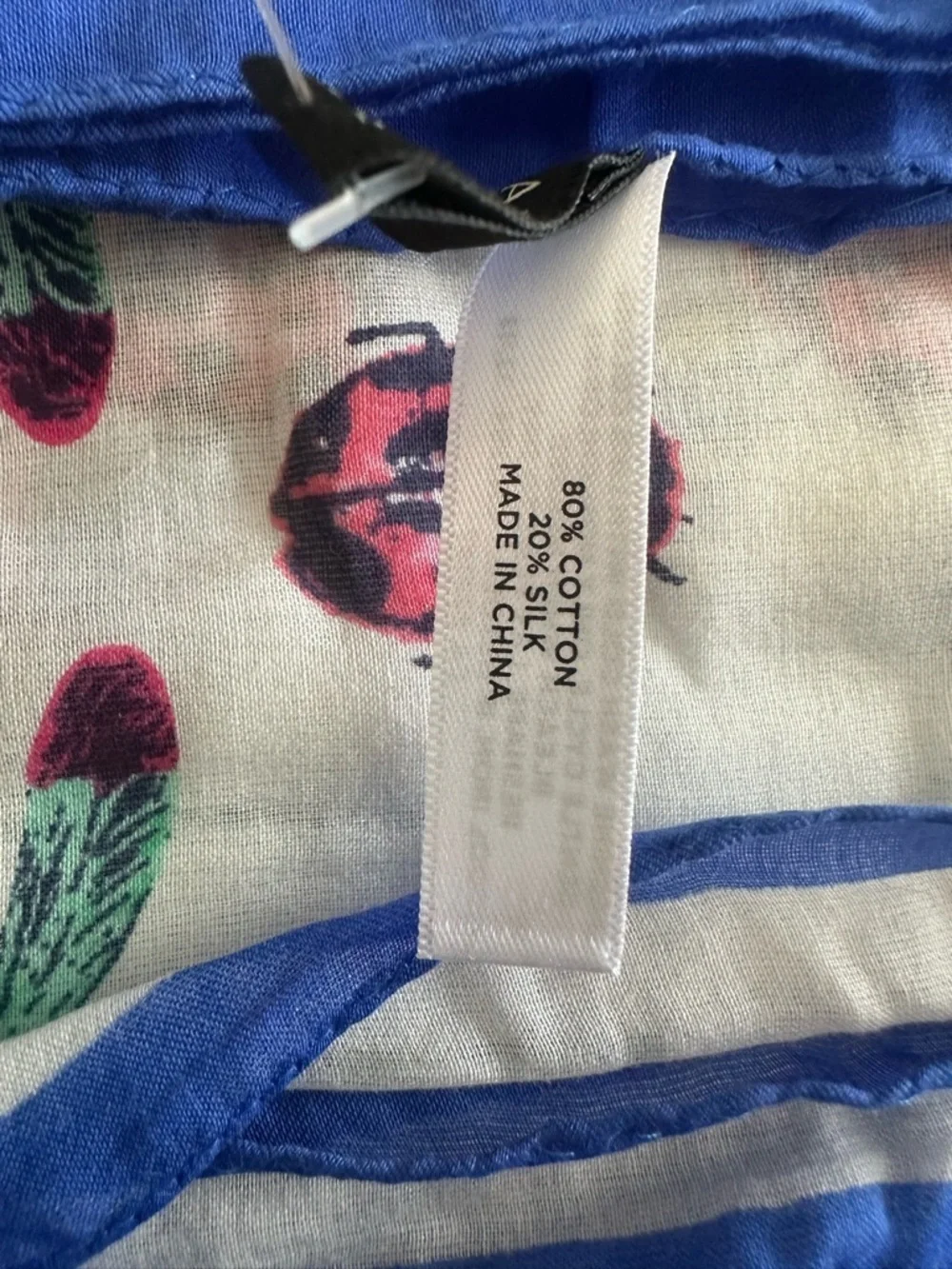 Talbots | Accessories | Talbots Echo Sheer Insect Print Scarf With ...